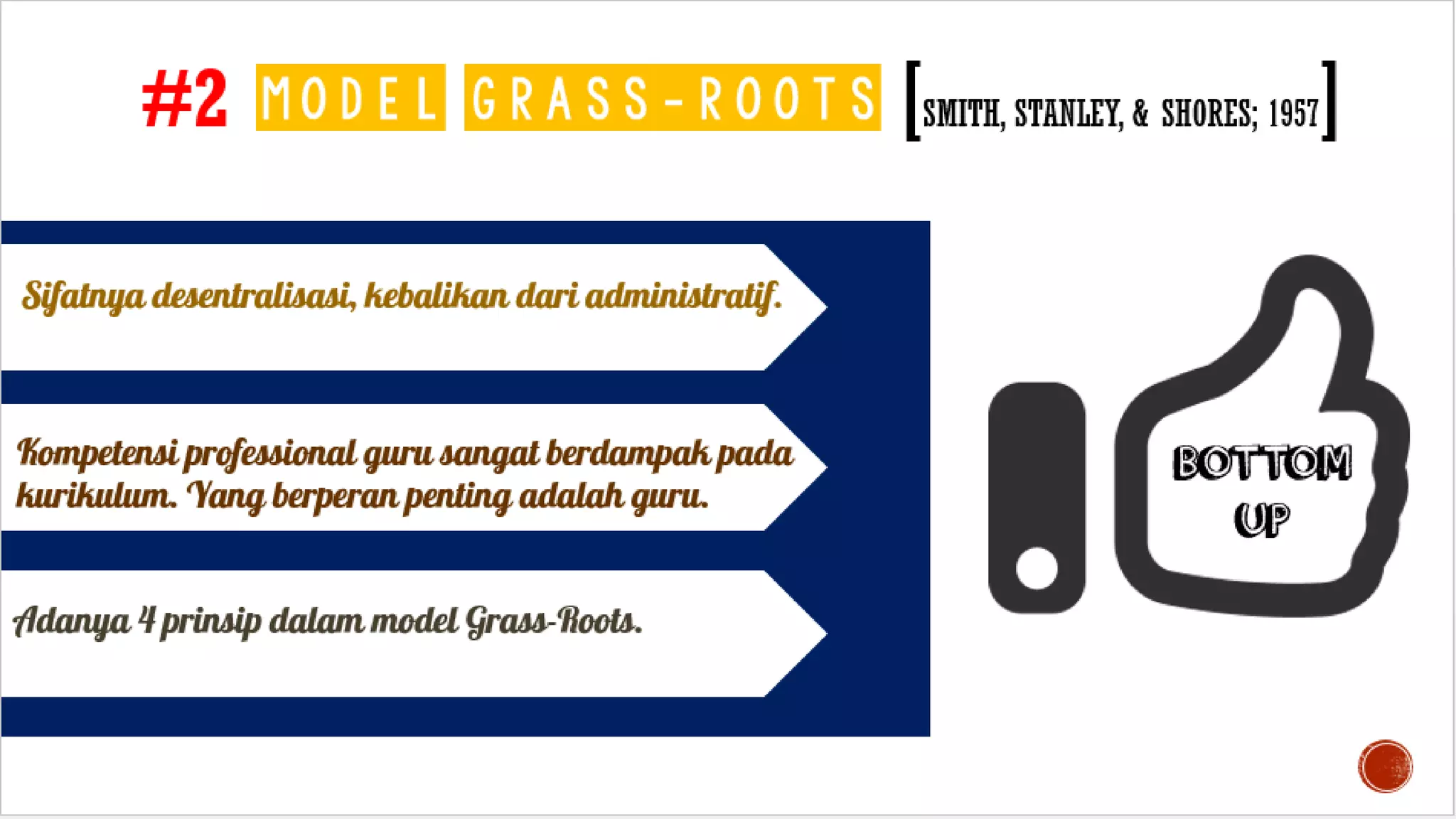 5 MODEL PENGEMBANGAN KURIKULUM (Gerbong EKOP B 2014) | PPTX