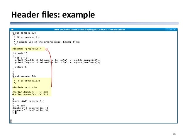 Module 05 Preprocessor And Macros In C
