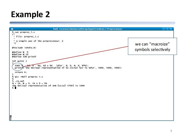 Module 05 Preprocessor and Macros in C