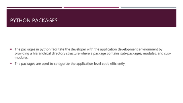 Modules In Python Programming Pptx Programming Languages Computing