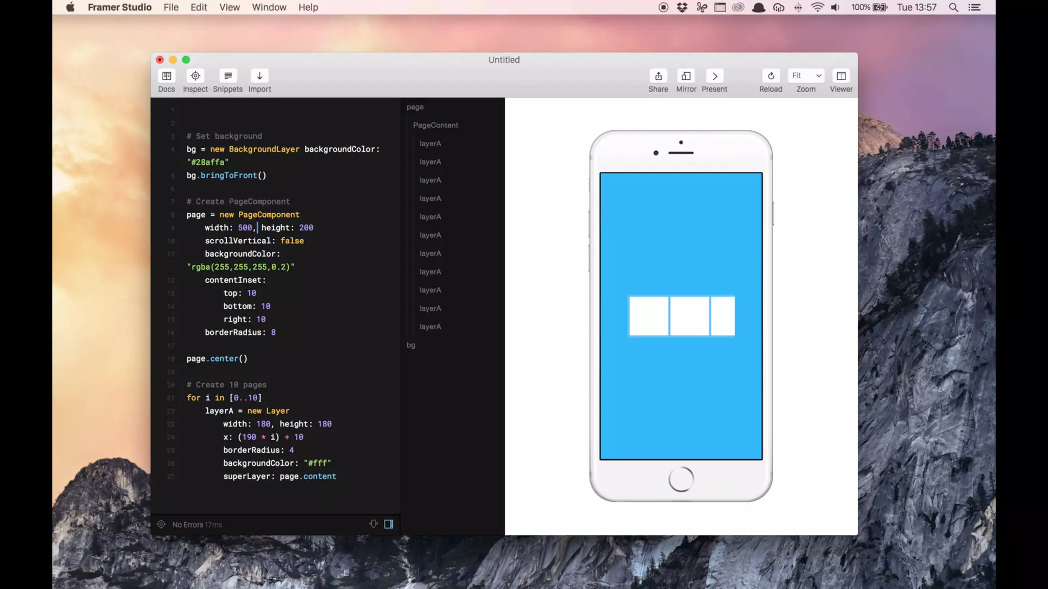 Prototyping Game UI with FramerJS | PPT