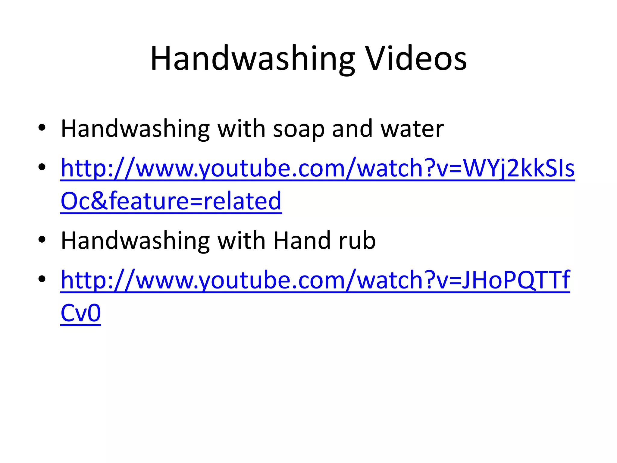 5 moment hand hygiene | PPTX