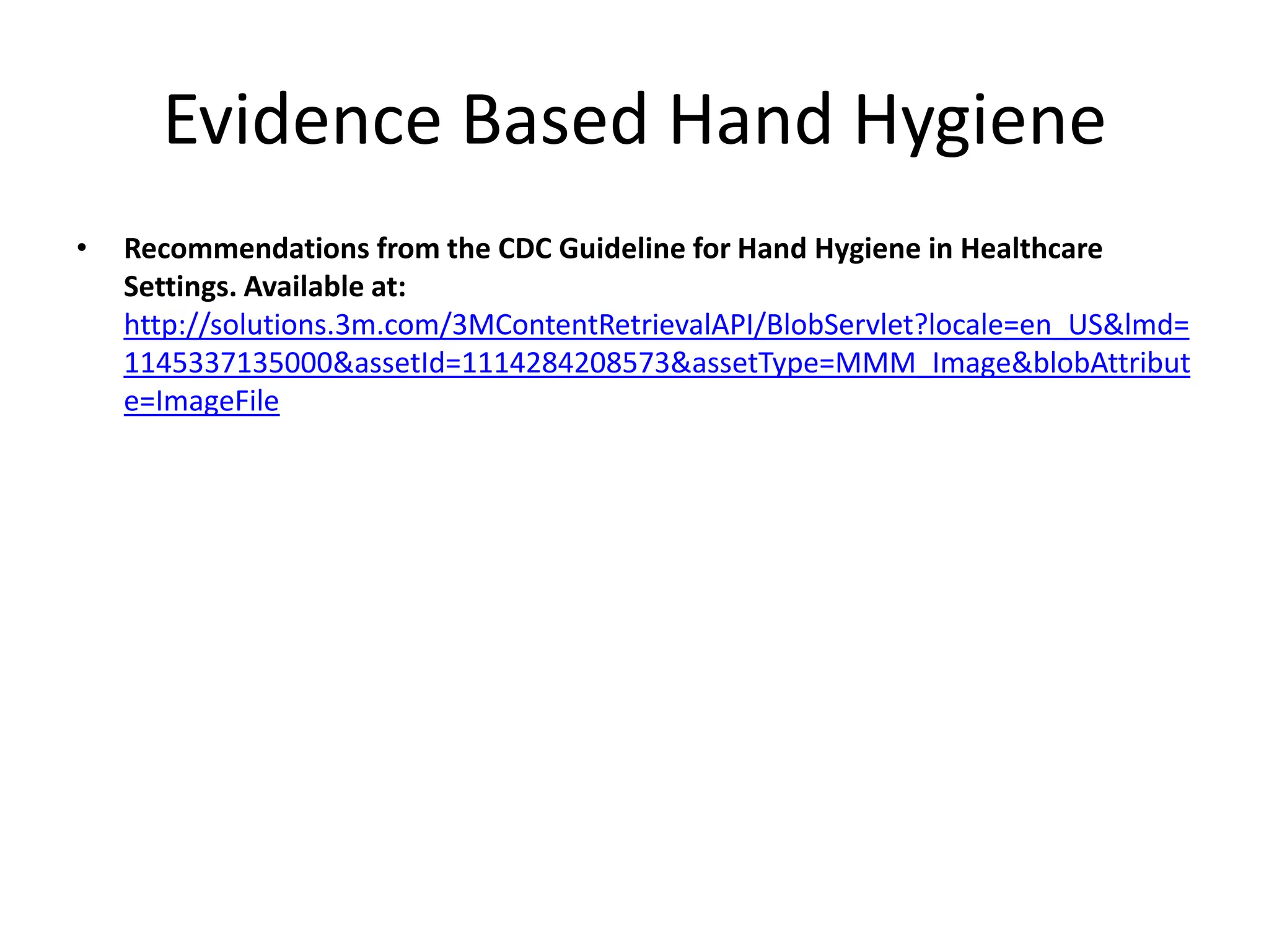 5 moment hand hygiene | PPTX