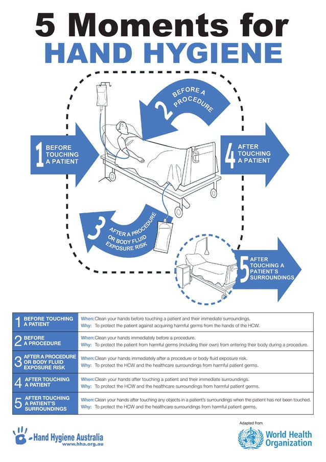 5 moments of Hand Hygiene.pdf | Infectious Diseases | Diseases and ...