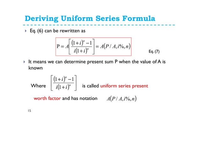 5 more interest formulas | PDF