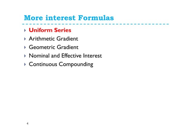 5 more interest formulas | PDF