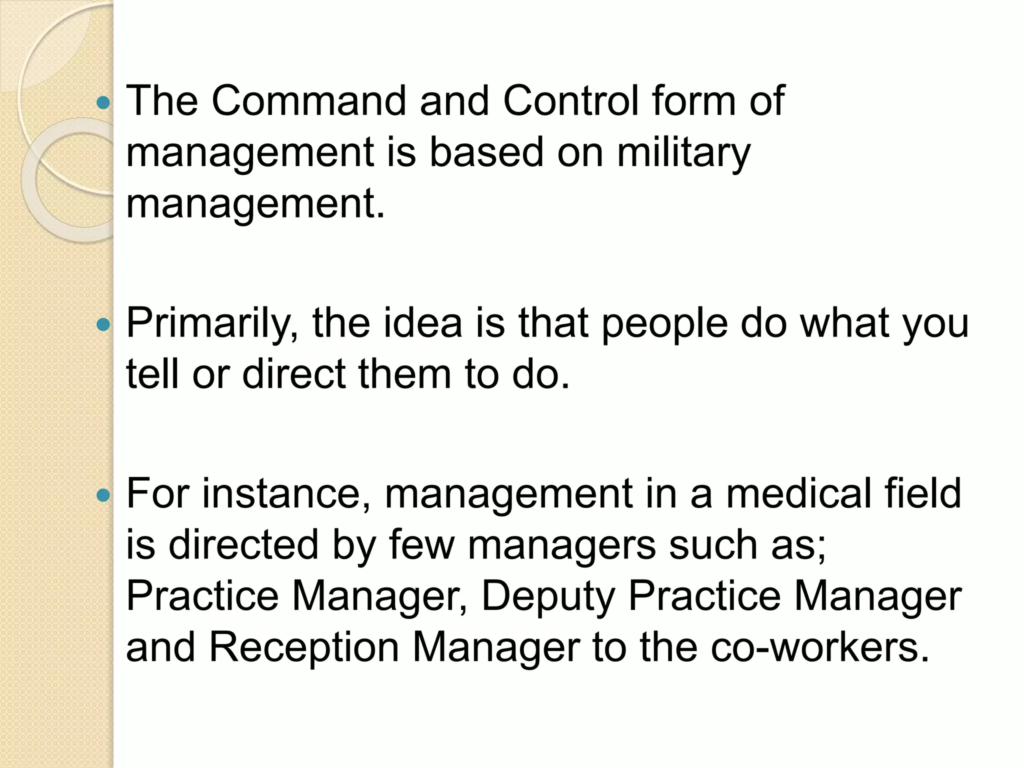 5 m’s of management | PPTX