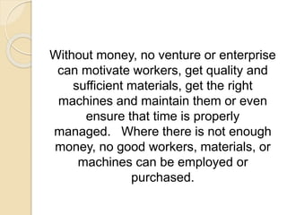 5 m’s of management | PPTX