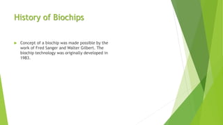 Bio chips | PPTX
