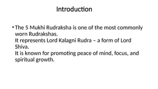 5 mukhi rudraksha shaligram shalaaa.pptx