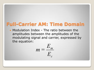 5Muzafar_am-modulation.pptttttttttttttttt | PPT
