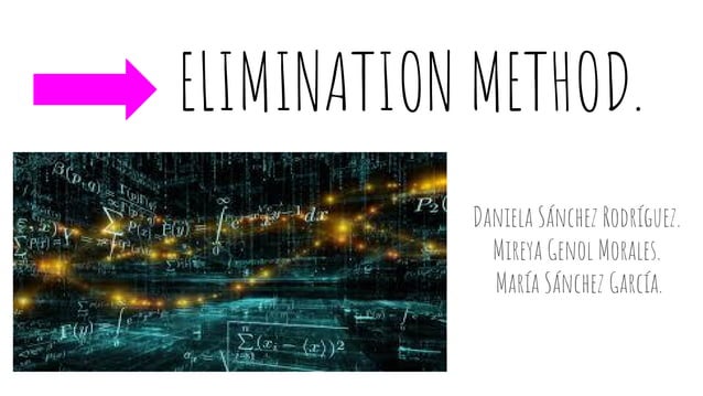 Example elimination method | PPT | Free Download