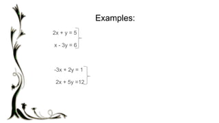 Example elimination method | PDF