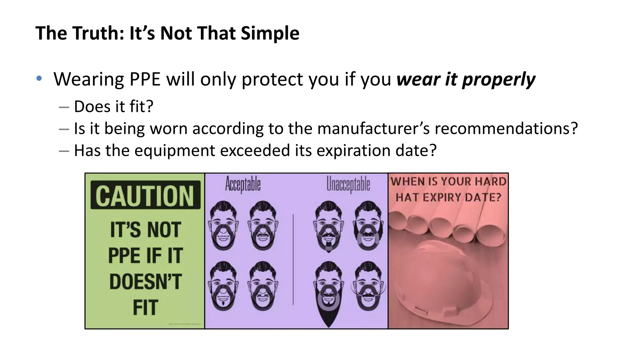 5 Myths 5 Facts About Personal Protective Equipment (PPE) | PPTX