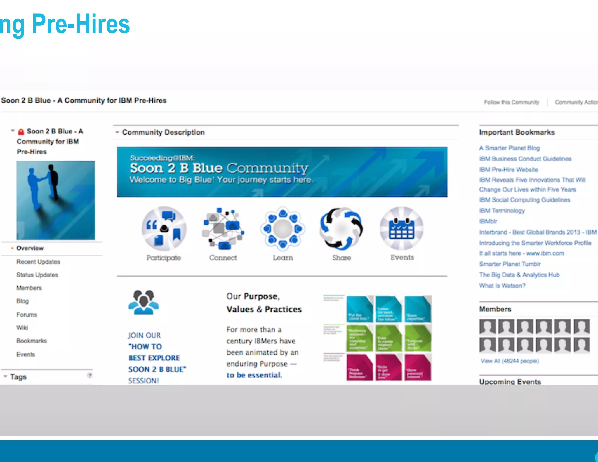 IBM ConnectED 2015: IBM's Social Business Transformation | PPT
