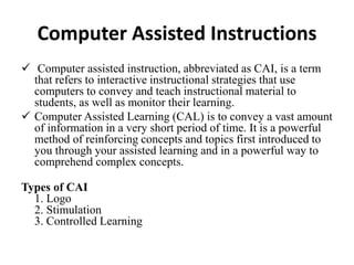 Reprographic Equipment And Teaching Machines and Programmed Learning | PPTX