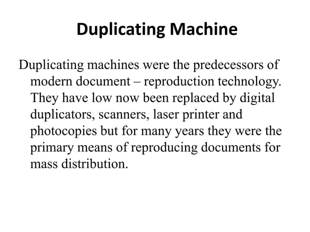 Reprographic Equipment And Teaching Machines and Programmed Learning ...
