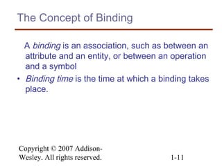 5 Names, bindings,Typechecking and Scopes | PPT