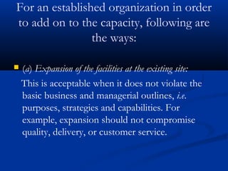 5 need for selecting a suitable location | PPT