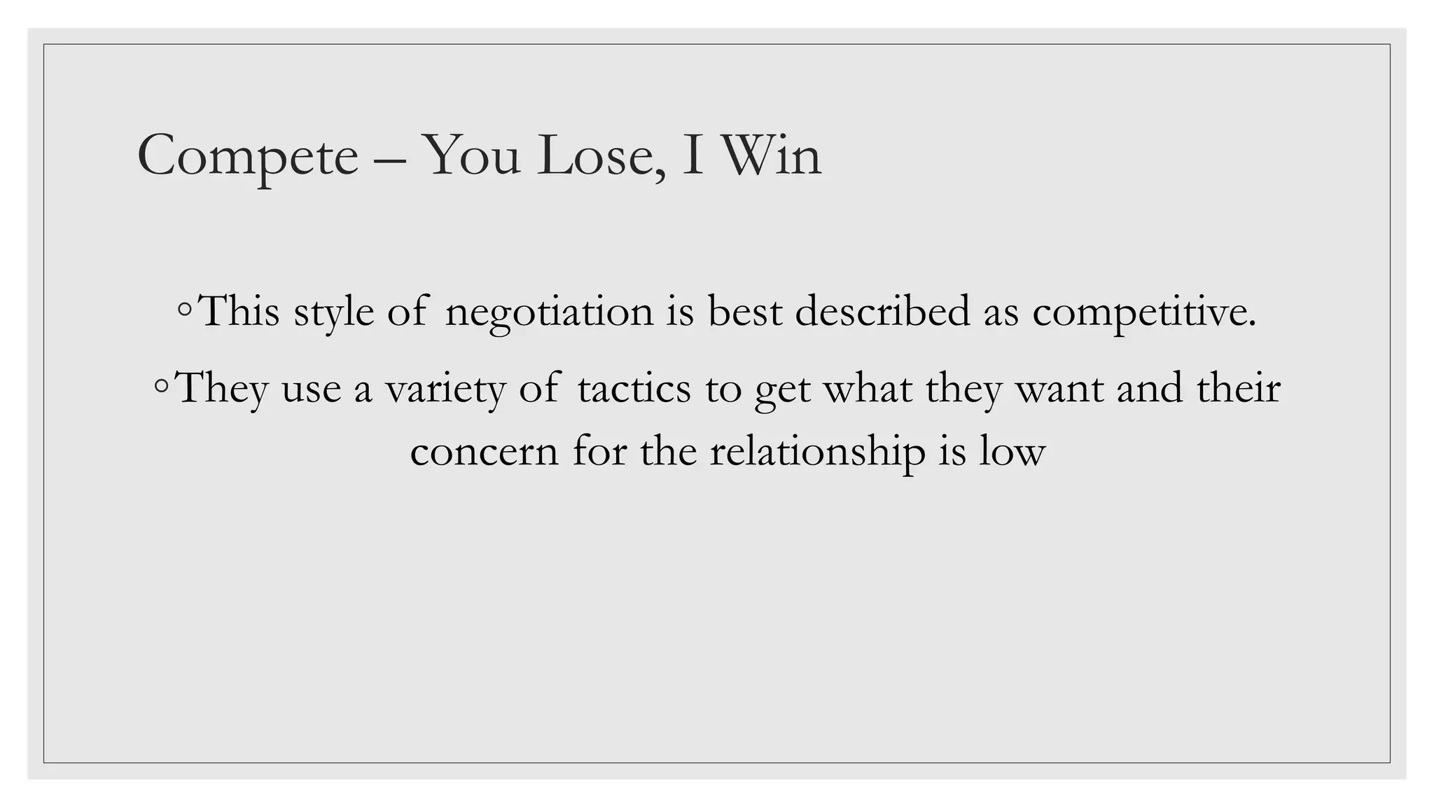 5 Negotiation Styles You Must Know | PPTX