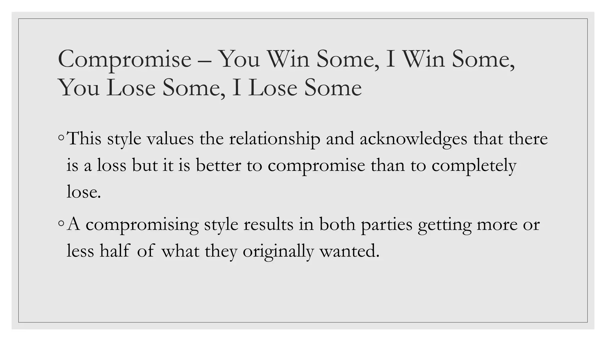 5 Negotiation Styles You Must Know | PPTX