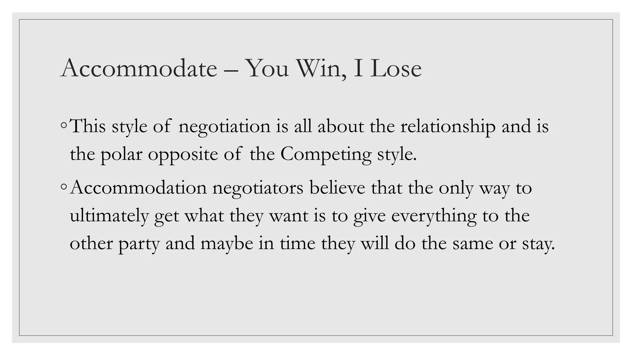5 Negotiation Styles You Must Know | PPTX