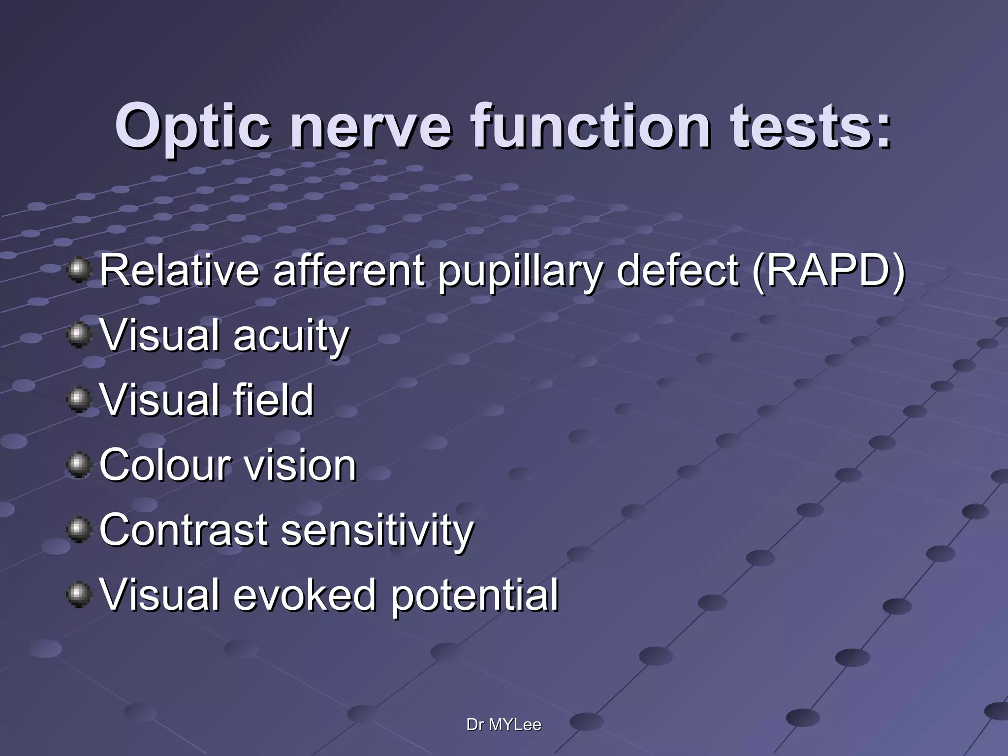 Neuro-ophthalmology | PPT
