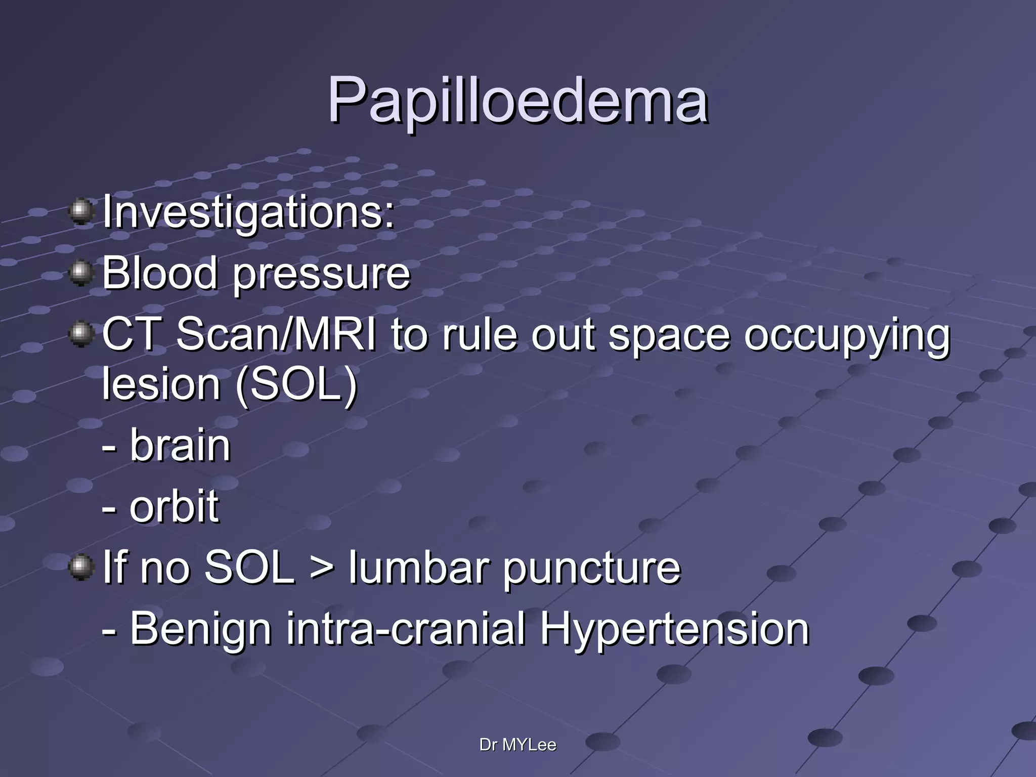 Neuro-ophthalmology | PPT