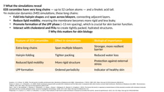 The Physics of Stratum Corneum Lipid Membranes | PPTX