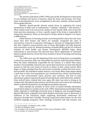 A Brief History of the Science of Learning, Part 2. By Tracey Tokuhama ...