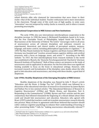 A Brief History of the Science of Learning, Part 2. By Tracey Tokuhama ...