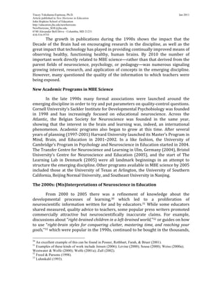 A Brief History of the Science of Learning, Part 2. By Tracey Tokuhama ...