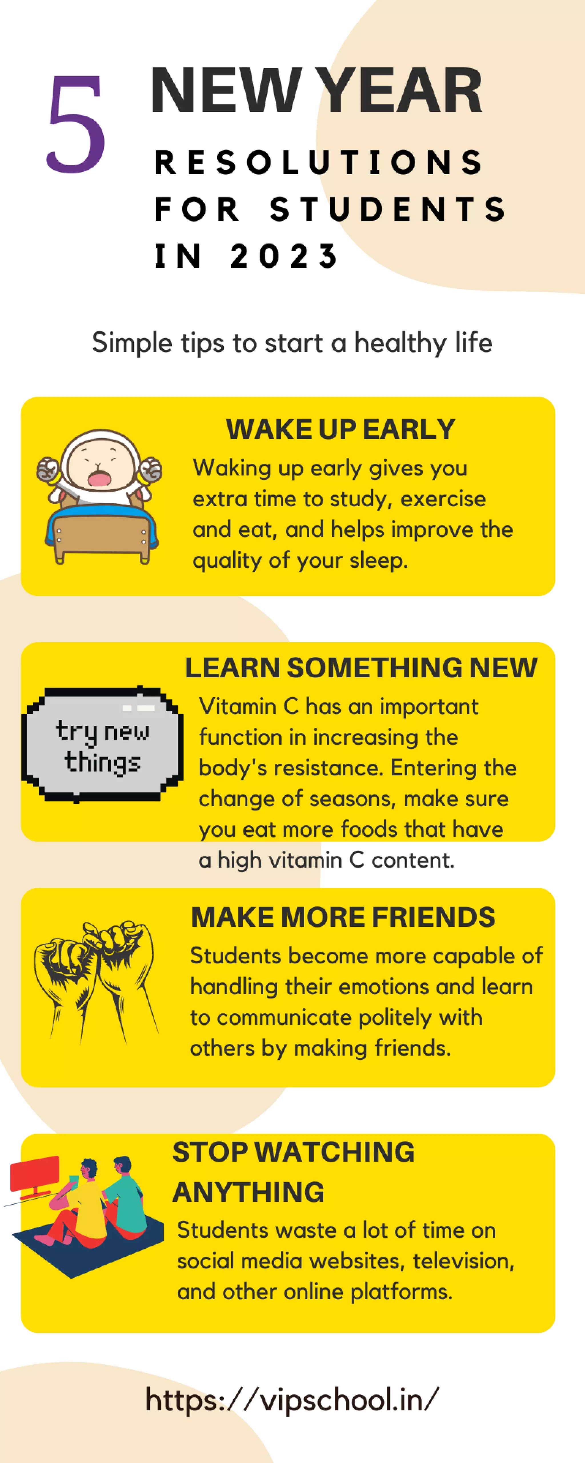 5 New year resolution for students | PDF