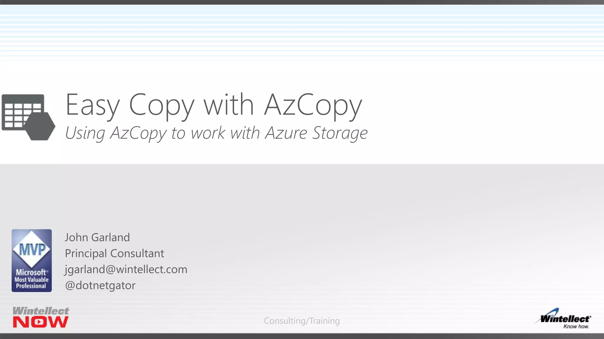 Easy Copy with AZ Copy | PPTX