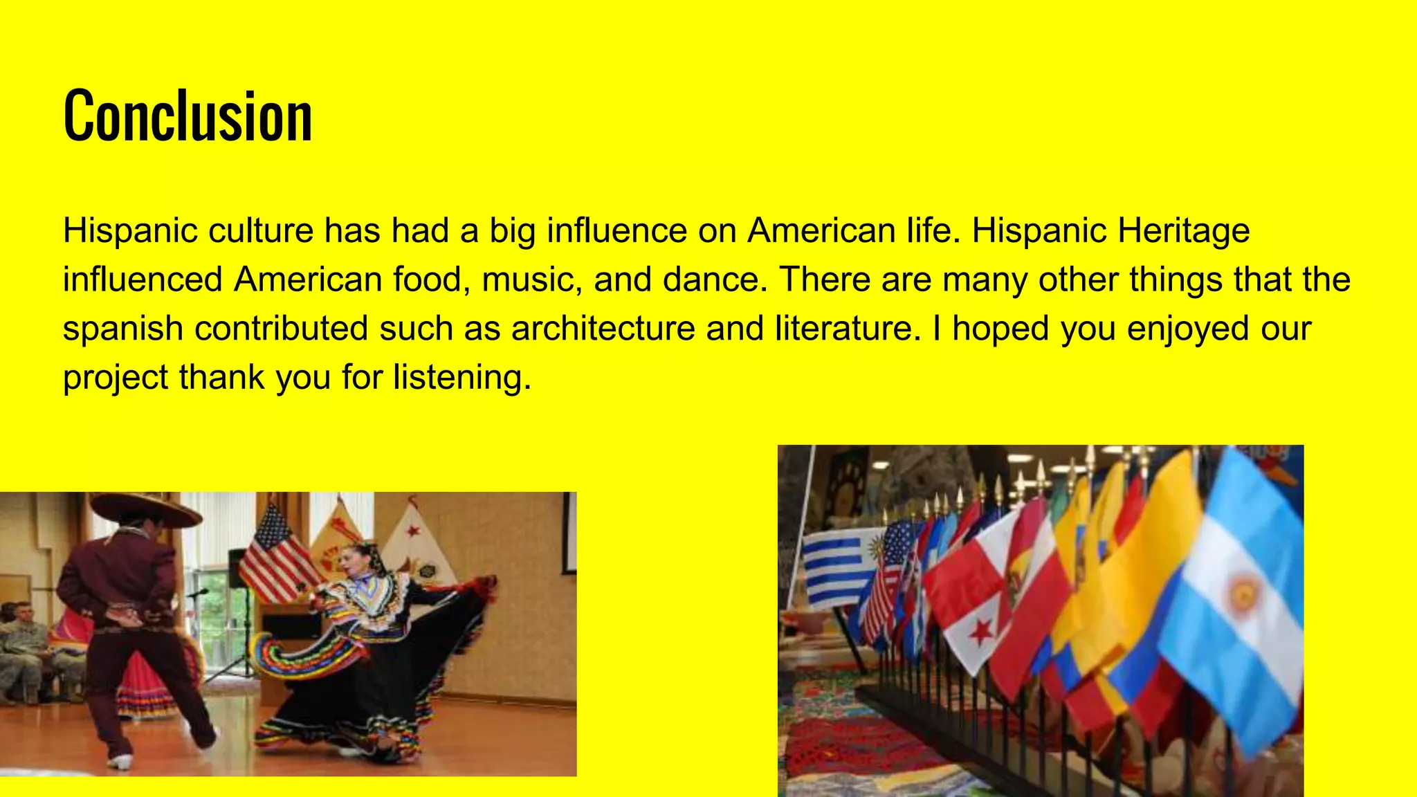 5th grade: Hispanic Heritage Project | PPT