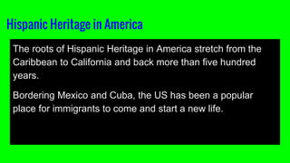 5th grade: Hispanic Heritage Project | PPT