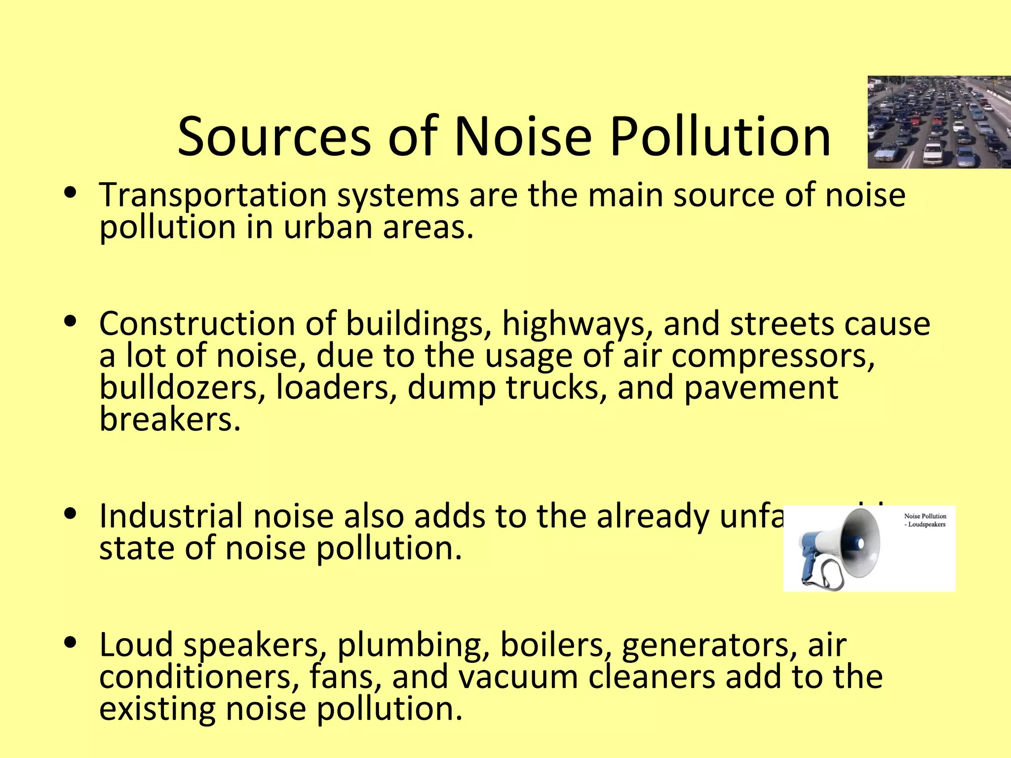 Noise pollution | PPT