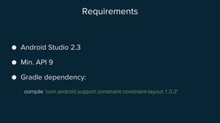 Constraint layout - New Hope | PPTX
