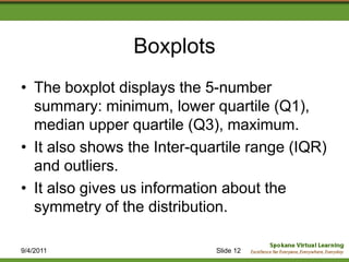 5 Number Summary | PDF