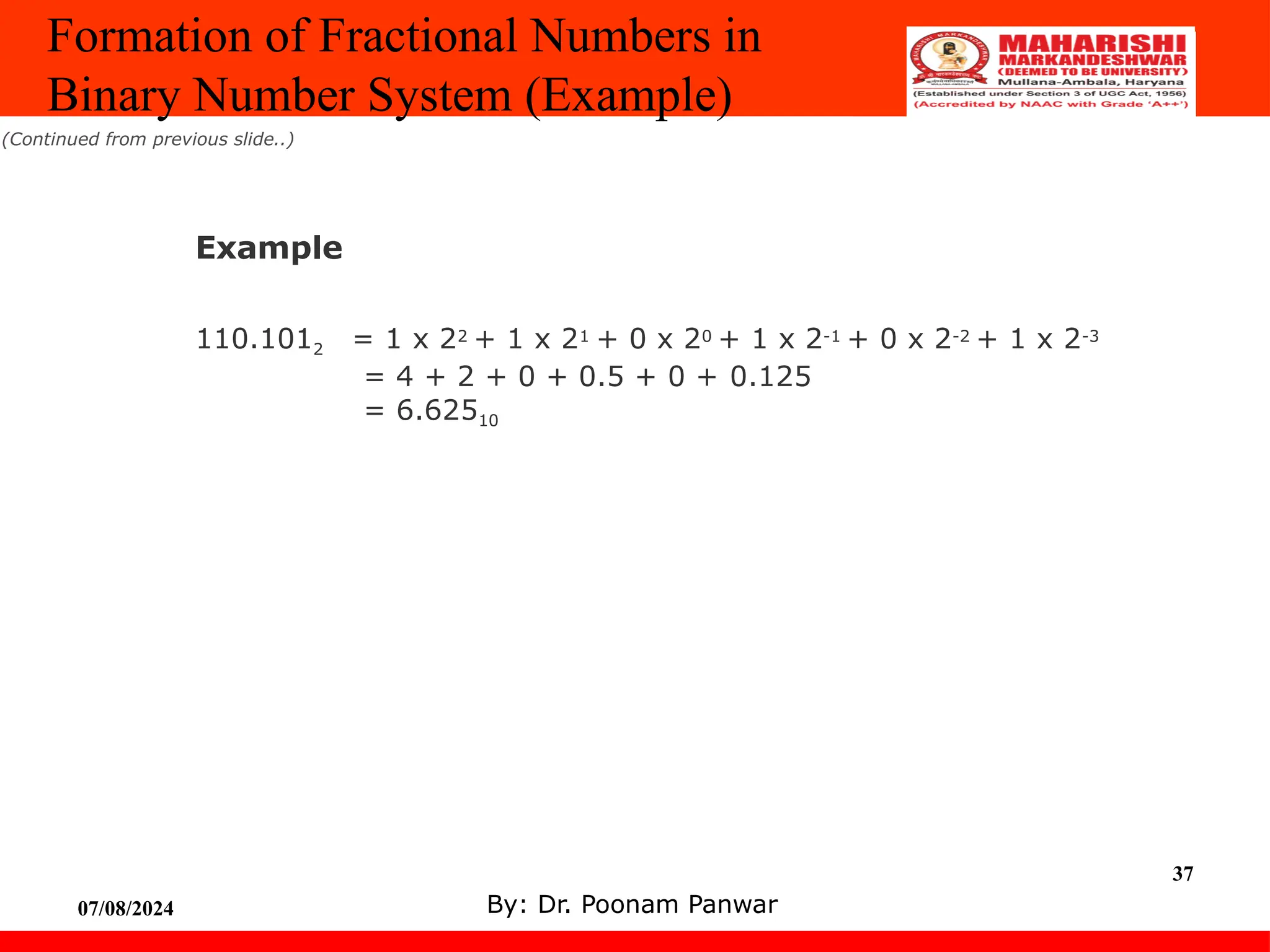 Introduction to Various Number System.pptx