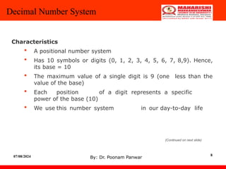 Introduction to Various Number System.pptx
