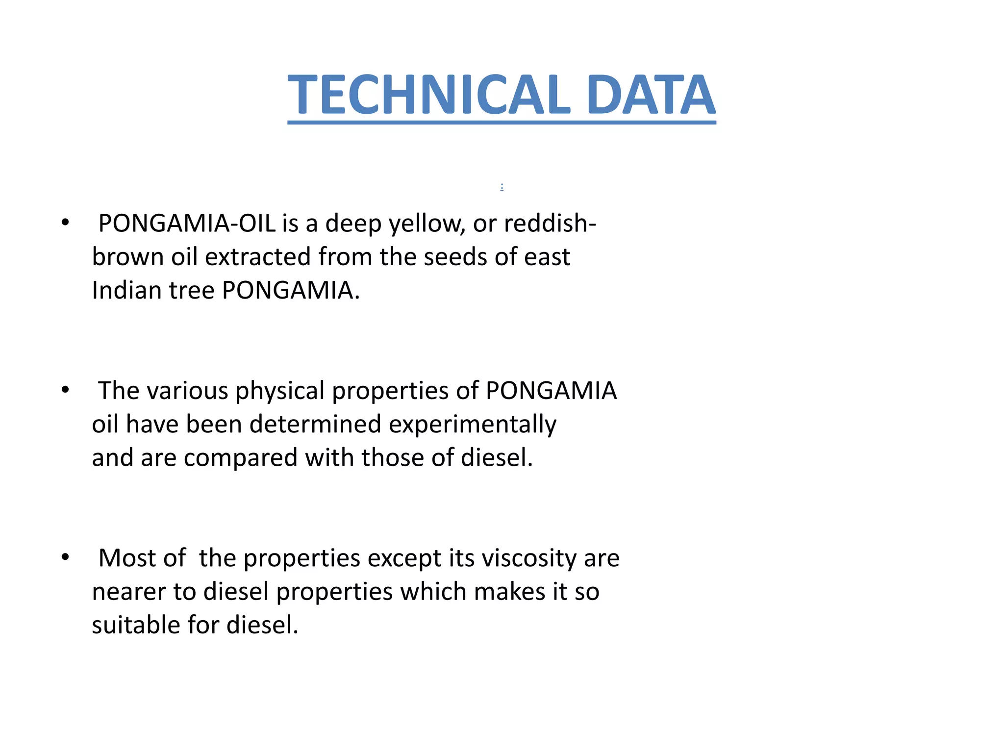 Presentation on pongamia by akhil.g | PPTX