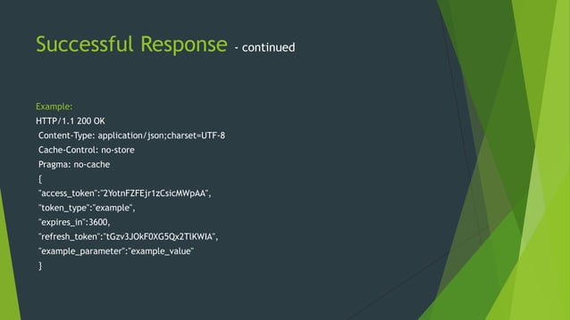 5 Oauth 20 Issuing An Access Token Ppt