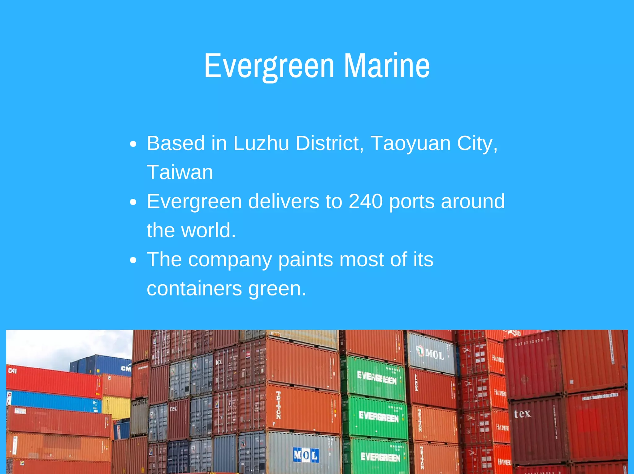 Edward Withrow - 5 of the Largest Container Shipping Companies in the ...