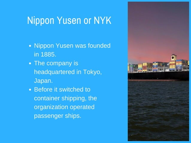 Edward Withrow - 5 of the Largest Container Shipping Companies in the ...