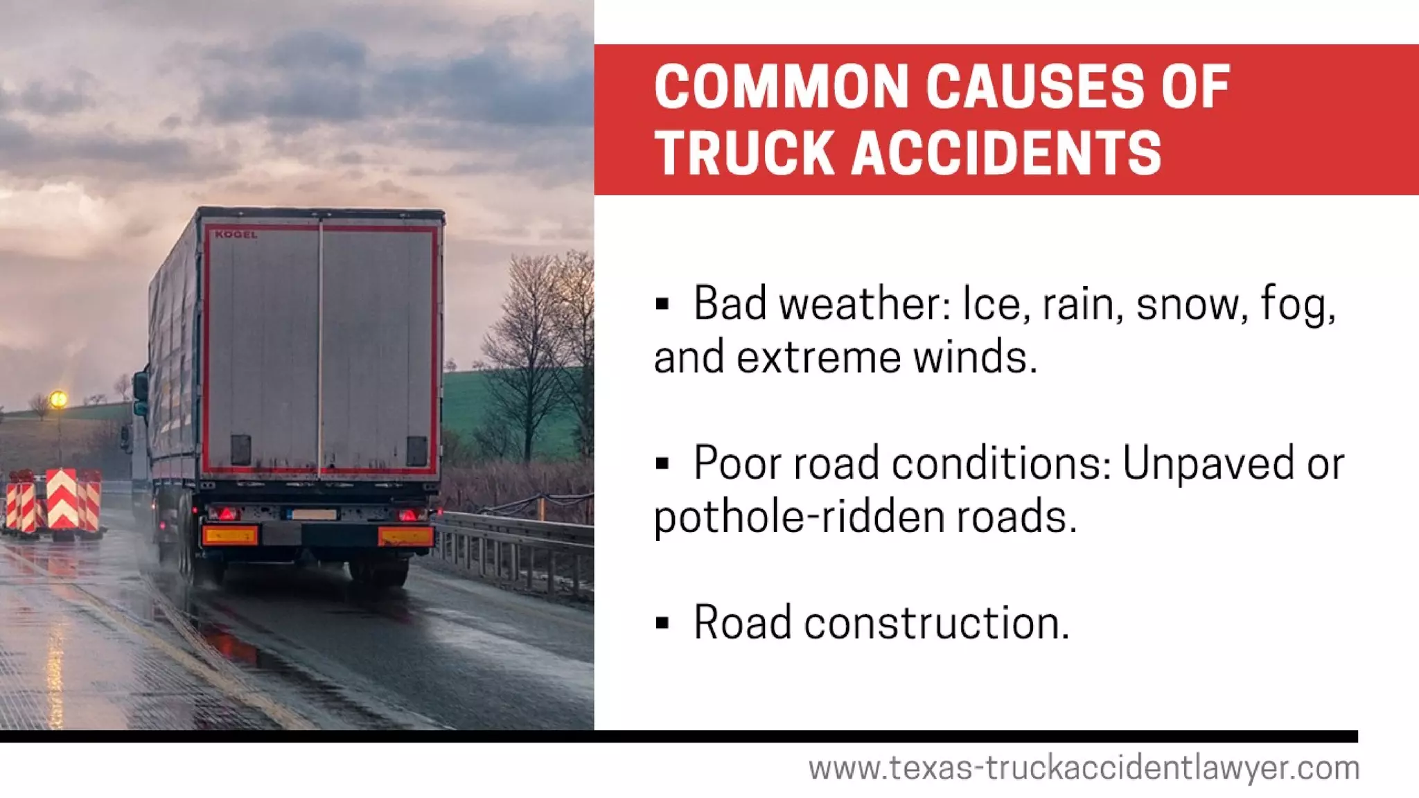 5 Of the Most Common Types of Truck Accident | PPT