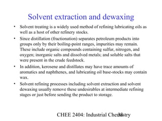 Oil Refinery - Processes | PPT
