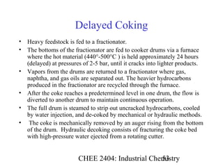 Oil Refinery - Processes | PPT