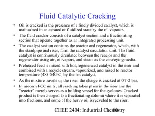 Oil Refinery - Processes | PPT