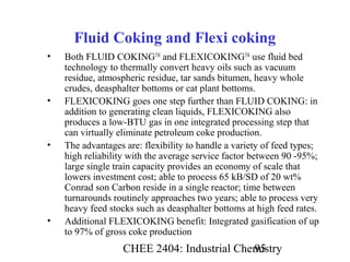 Oil Refinery - Processes | PPT